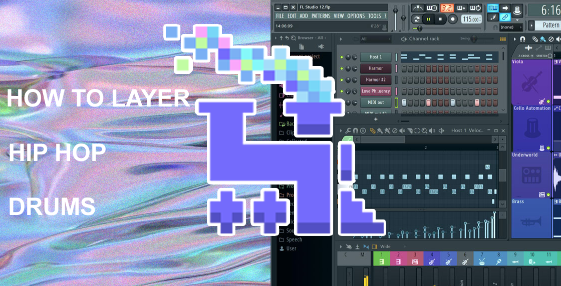 How to layer hip hop drums | TRAKTRAIN Blog